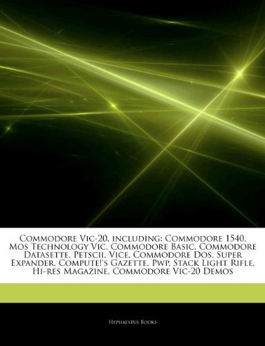 Amazon | Articles on Commodore Vic-20, Including: Commodore 1540, Mos ...