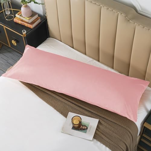 Amazon.com: H HOUSEHOLD 1 Pack Velvet Body Pillow Cover, Soft and Cozy ...