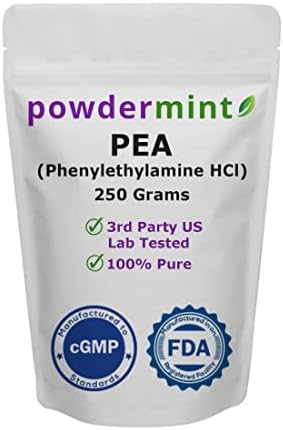Amazon.com: powdermint Phenylethylamine HCl (Pea) Powder - Mood, Energy ...