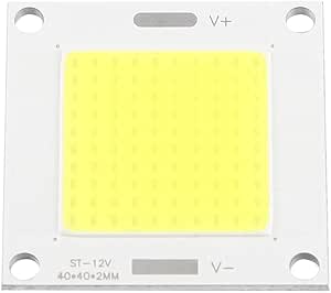 Amazon.co.jp : チップ光源、LEDライトビーズ、12-14V 50W COB LED統合チップライトパネル電球ランプ、DIYプロジェクター投光器用(白い光) : ホーム＆キッチン