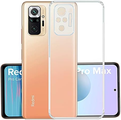 YOFO Silicone Transparent Back Cover for Redmi Note 10 Pro/Redmi Note ...