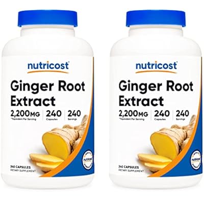Ginger Root Extract Capsules, 550mg, 240 Count Nepal | Ubuy