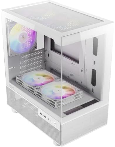 Amazon.in: Buy Antec CX200M RGB Elite PC Case Full View Tempered Glass ...
