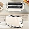 Amazon.com: SUSTEAS Toaster 4 Slice Wide Slot, Stainless Steel Bread ...