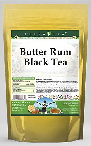 Amazon.com : Butter Rum Black Tea (Deluxe Blend) (50 tea bags, ZIN ...