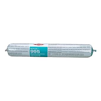 Dowsil 995 Silicone Structural Sealant 590ml Elastomeric Adhesive Water ...