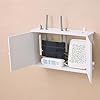 GeluEla WiFi Router Storage Box, Wireless Wifi Router Shelf Wall ...