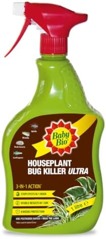 Baby Bio Houseplant Bug Killer Ultra - Fast-Acting Bug Killer Spray ...