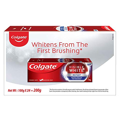 Colgate Visible White Instant Toothpaste - 200 g : Amazon.in: Health ...