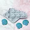 Amazon.com: mostsom Silicone Sea Shell Mold Baking Mould Ice Cube Tray ...