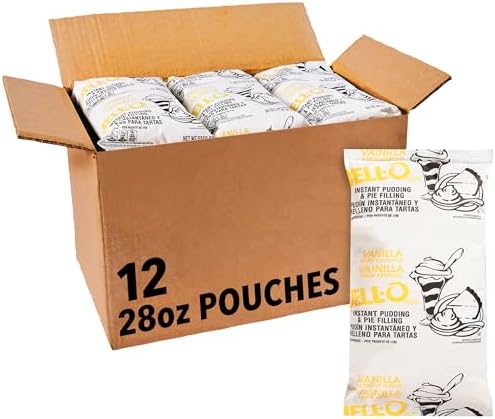 Amazon.com : JELL-O Instant Vanilla Pudding & Pie Filling Mix (28 oz ...