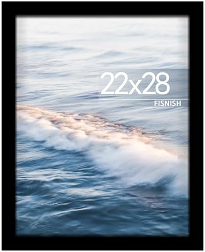 Amazon.com - Fisnish 22x28 Poster Frame, Black 22 x 28 Frame for ...