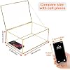 Amazon.com: HighFree Vintage Glass Box with Lid - Clear Jewelry Glass ...