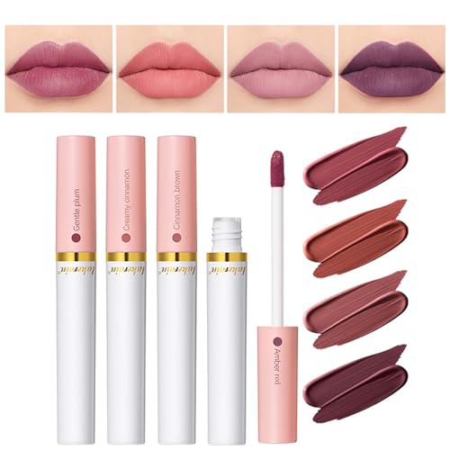 MEICOLY Matte Waterproof Liquid Lipstick Cigarettes Set Kit,4 Colors ...