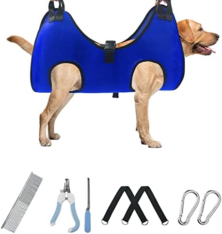 Amazon.com: VBUY Pet Dog Grooming Hammock for Nail Trimming,Dog ...