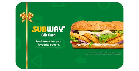 Amazon.in: Subway | Flat 8% off |E-Gift Card | Instant Delivery | Valid ...