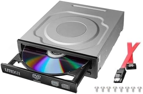 Amazon.com: Lite-On 24X SATA Internal DVD+/-RW Drive Optical Drive IHAS124-14 with 1x Sata Power ...