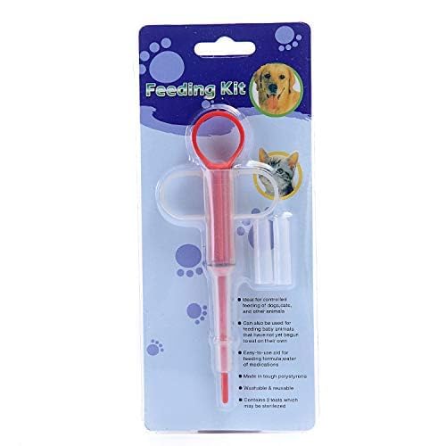Pill Gun Shooter Tablet Soft Tip Syringe Medical Feeding Tool Kit for ...