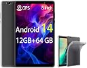 Amazon.com : Tablet 8 inch, Android 14 Tablet with GPS Built in,12GB ...