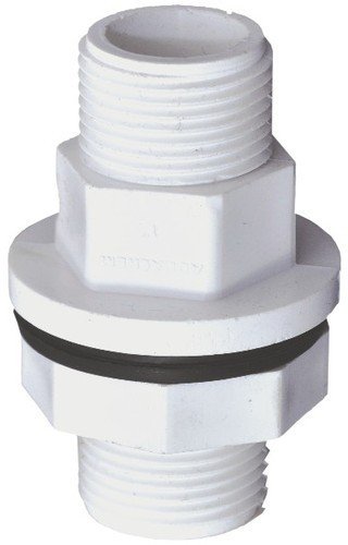 Supreme UPVC Fittings Long Tank Connector 1" White (Set of 20) : Amazon ...