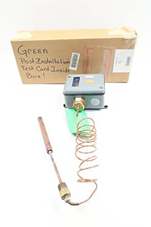 JOHNSON CONTROLS A80ABA-2C Temperature Controller 10-90F 24V-AC D613179 ...