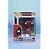 Amazon.com: Funko POP! Deadpool - Deadpool with Teddy Bear Pants (ECCC ...