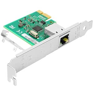 Amazon.in: Buy 1.25G PCIe Gigabit Network Card Single RJ45 Ethernet Adapter with Intel I210AT ...