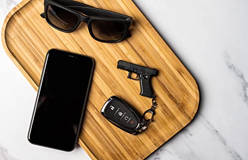 USA Warehouse Tik Tok Gun Keychain Pistol Key Chain Gun Black Pistol ...