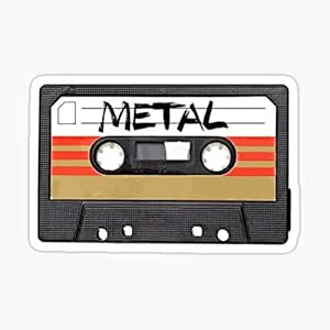Amazon.com - Pack of 6 2'' Stickers - Heavy Metal Music Band Logo ...