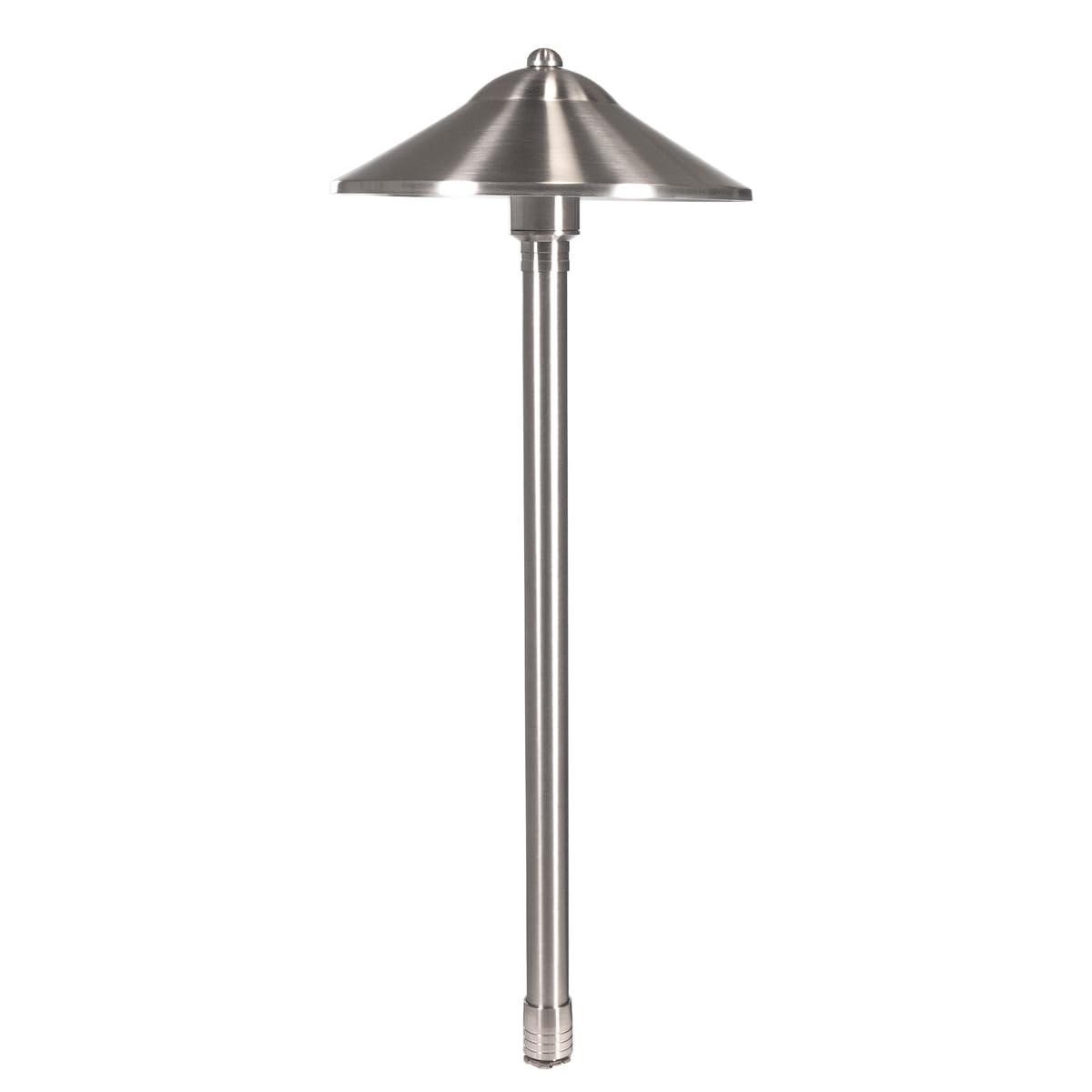 Snapklik.com : VOLT Max Spread 12V Stainless Steel Path Light (25" Tall ...