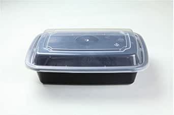Amazon.com: NowPak MicroNow 24 oz rectangle tray, (150/cs) : Health & Household