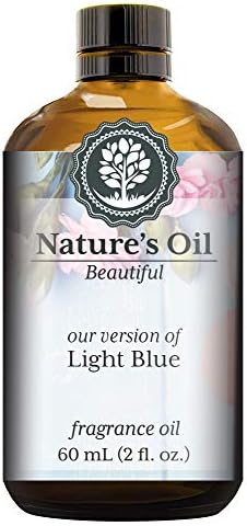 Amazon.com: Light Blue Fragrance Oil (60ml) for Perfume, Diffusers ...