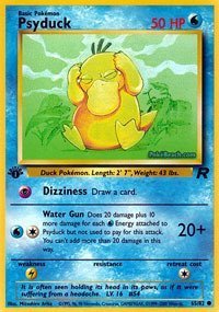 Pokemon - Psyduck (65) - Team Rocket - 1st Edition: Amazon.in: Toys & Games
