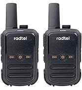 Radtel RT12 Rechargeable Walkie Talkies for Adults Long Range Handheld ...