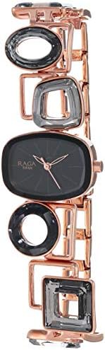Titan Raga Love All Quartz Analog Brown Dial Brown Metal Strap Watch ...