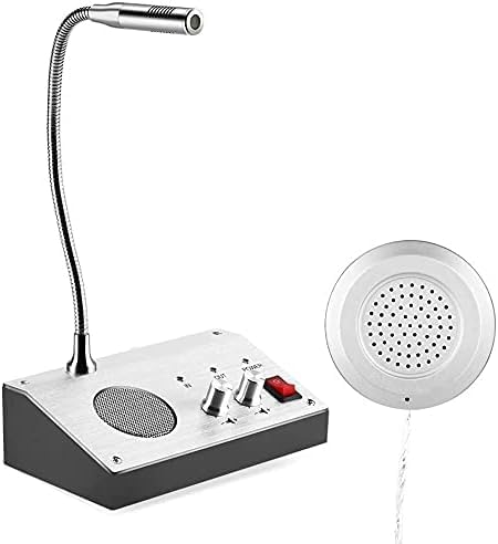 CHROX Dual-Way Counter Intercom,Window Intercom System Counter Intercom ...