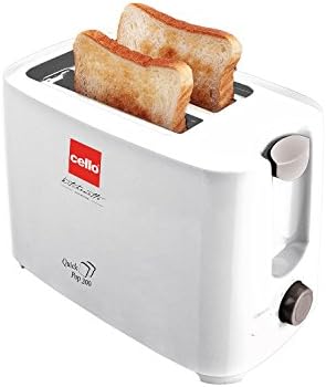 Buy Cello Quick 2 Slice Pop Up 300 Toaster (Red) 700 watts Online at ...
