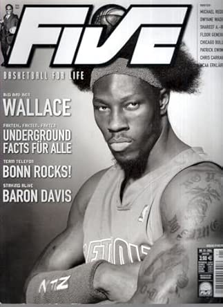 Five Magazin Deutschland 2004-01 Ben Wallace Bonin Baron Davis Michael ...