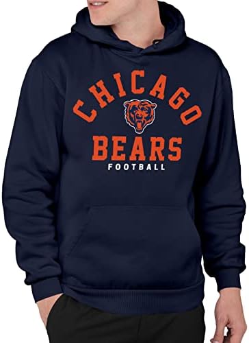 Junk Food Unisex NFL Classic Team Logo Hoodie Kapuzenpullover, Blau ...