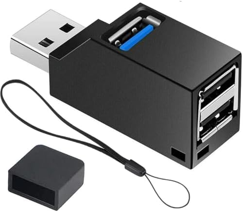 Amazon.com: USB Hub,USB 3.0 Splitter,USB 3-Port Extender Multiport USB ...
