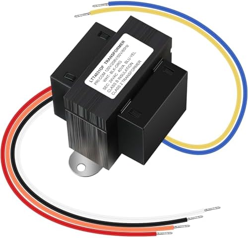 Amazon.com: Fiada 120V to 24V transformer, Primary 120, 208, 240V ...