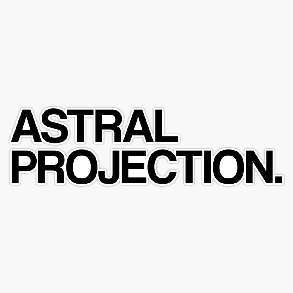 Amazon.com - Astral Projection Sticker Vinyl Waterproof Sticker Decal ...