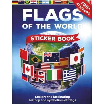 Flags of the world sticker Book: Amazon.co.uk: 9789350492086: Books