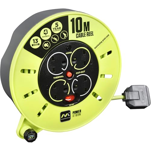 Masterplug Pro Xt 4 Socket 13a Cassette Cable Reel Best Price And ...