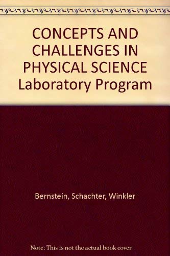 CONCEPTS AND CHALLENGES IN PHYSICAL SCIENCE Laboratory Program ...