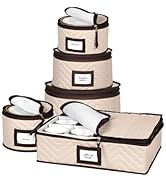 Amazon.com: Hard Shell China Storage Containers 5-Piece Set Moving ...
