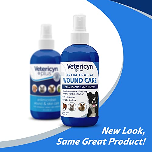 Vetericyn Plus Dog Wound Care Spray | Healing Aid and Skin Repair ...