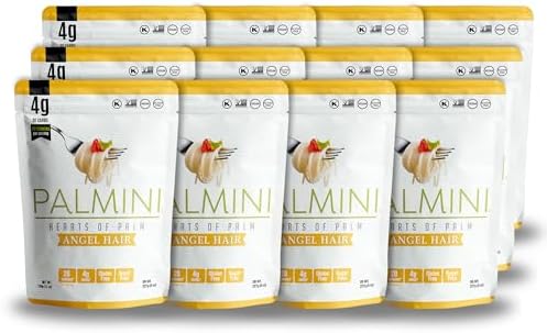 Amazon.com : Palmini Angel Hair Pasta | Low-Carb, Low-Calorie Hearts of ...