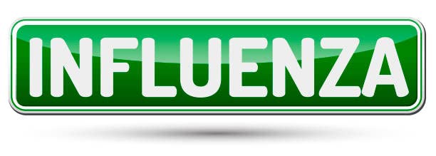 Influenza Signage Sticker, PVC Waterproof Sticker | Wall Stickers ...