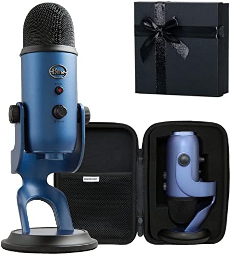 Amazon.com: Logitech Blue Yeti USB Microphone with Signature Case for ...